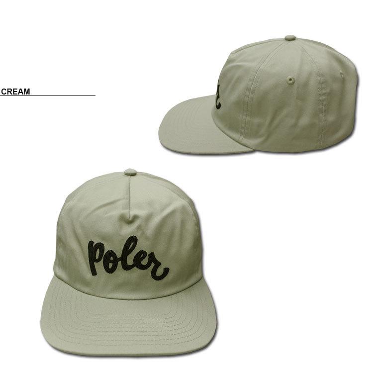 ポーラー キャップ 帽子 POLER SCRIPT HAT SNAP BACK CAP スナップバック メンズ レディース ユニセックス 全2色 : RIFFLE PAGE - 通販 ...