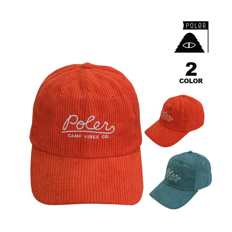 SALE アウトレット ポーラー キャップ 帽子 POLeR CORD DAD HAT CAP コーデュロイ ローキャップ メンズ レディース ユニセックス 全2色 : RIFFLE PAGE ...