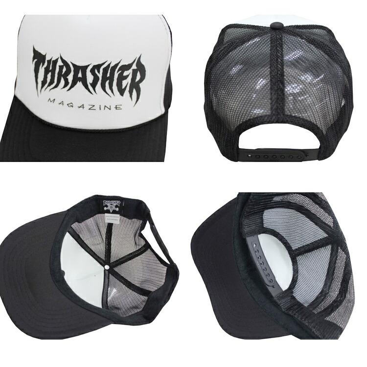 THRASHER スラッシャー キャップ METAL MESH CAP 帽子 メッシュキャップ メンズ レディース ユニセックス インポート ...