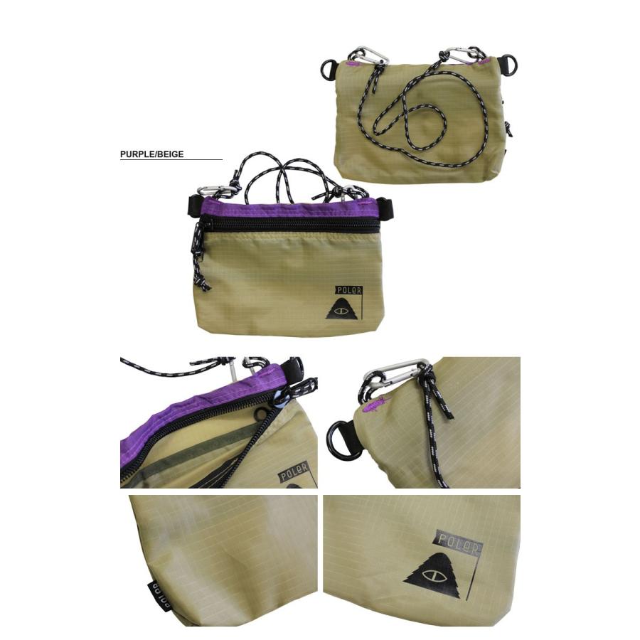 SALE ポーラー ポーチ POLeR STUFFABLE POUCH SMALL ミニショルダーバック メンズ レディース 全4色 アウトレット : 55100102 : RIFFLE ...