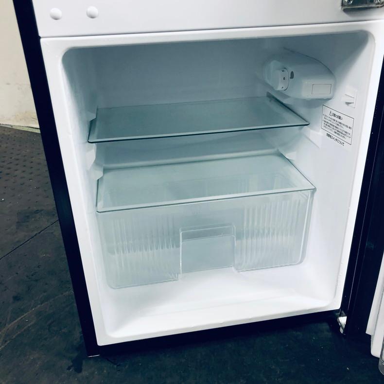 IRIS OHYAMA 冷蔵庫 中古 アイリスオーヤマ IRISOHYAMA IRSD-9B-B 2020年製 2ドア 90L ブラック 直冷 ...