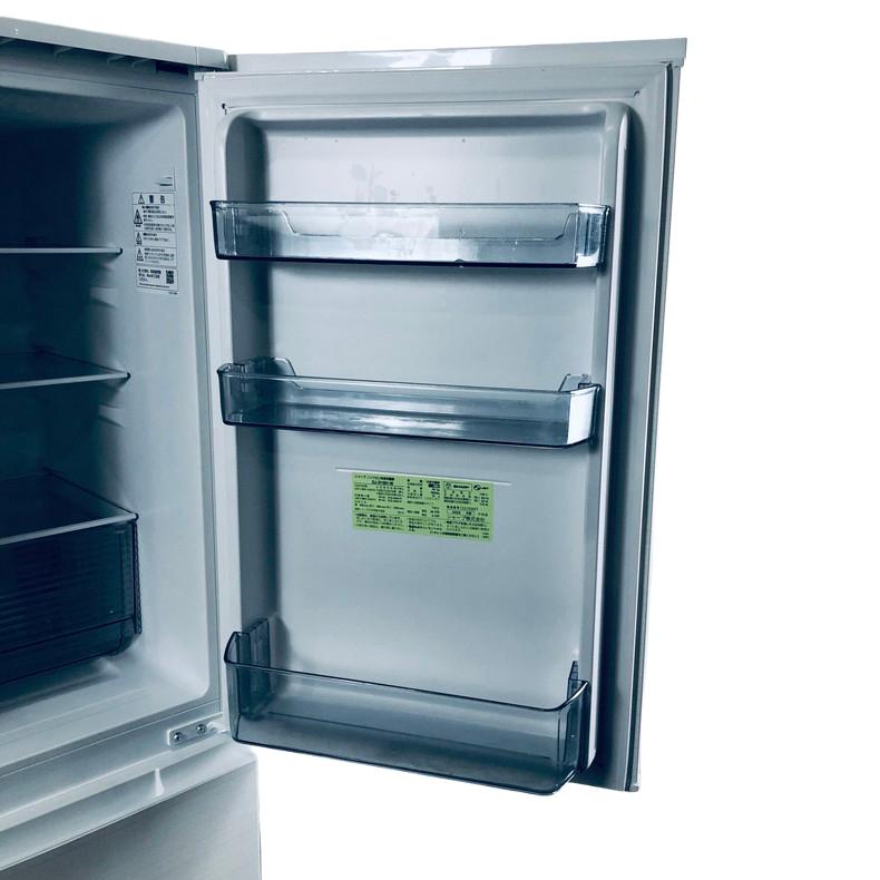 SHARP（シャープ） 冷蔵庫 中古 SHARP SJ-D18H-W 2022年製 2ドア 179L ホワイト ファン式 両方開き 一人暮らし ...