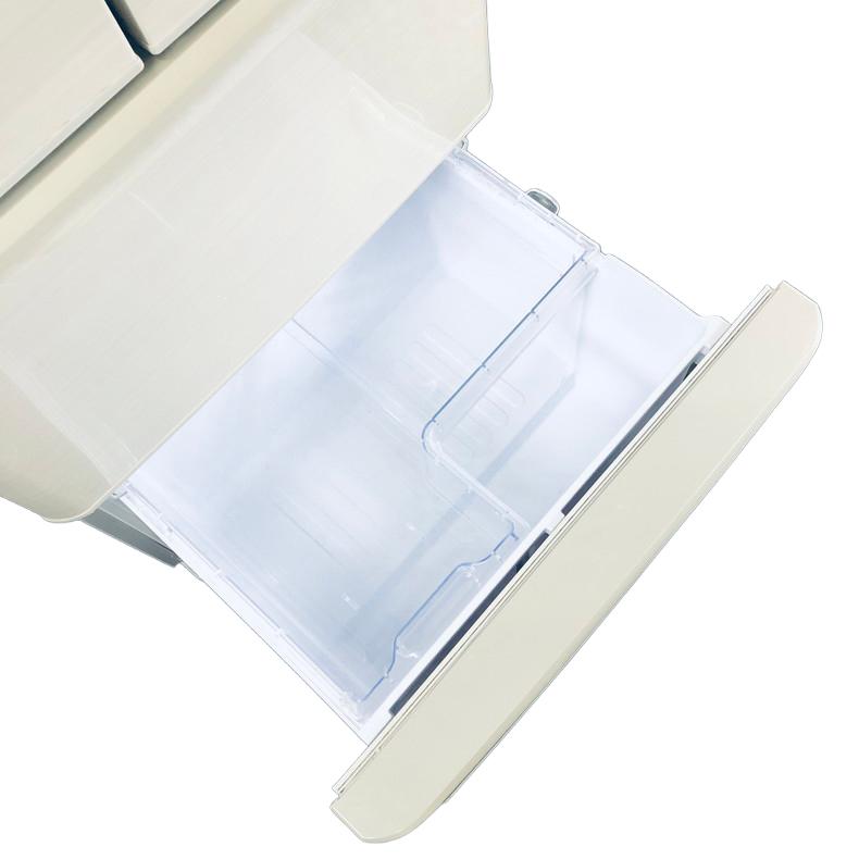 SHARP（シャープ） 冷蔵庫 中古 SHARP SJ-W411E-N 2018年製 5ドア 412L シャンパンゴールド ファン式 両方開き ...