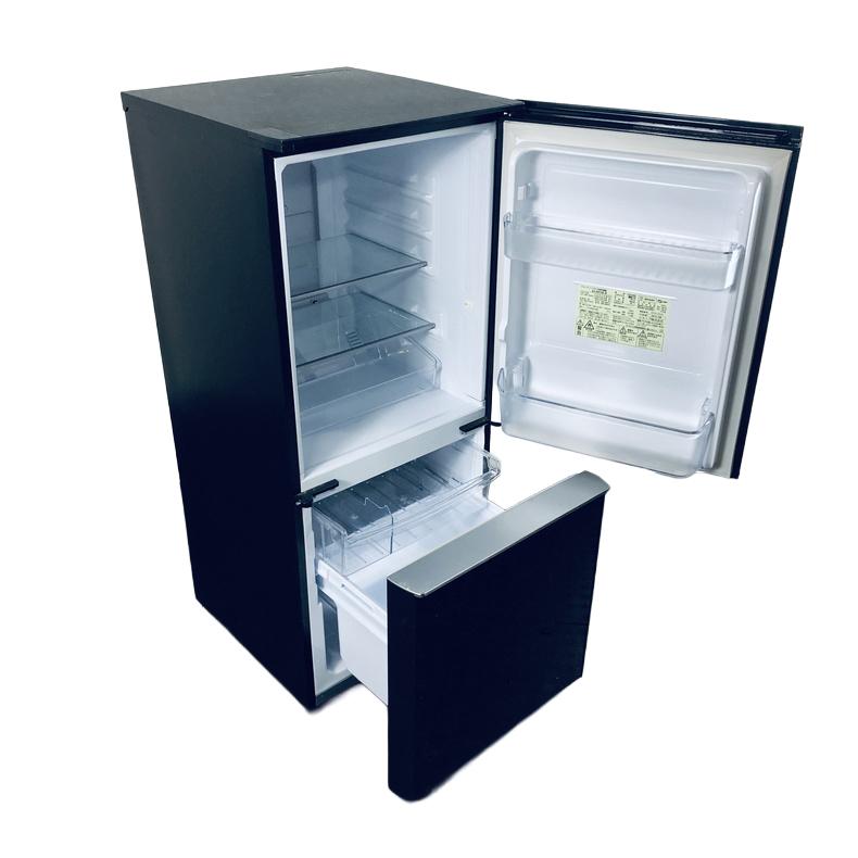 SHARP（シャープ） 冷蔵庫 中古 SHARP SJ-GD14E-B 2019年製 2ドア 137L ブラック ファン式 両方開き ...