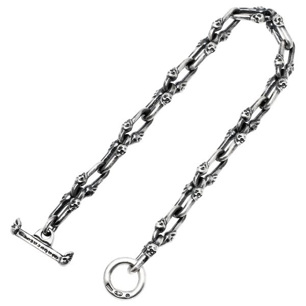 Gaboratory ガボラトリー GABORATORY ブレスレット 1/32スカルロングスモールオーバルリンクブレスレット 18リンク B-286 : rifu - 通販 - Yahoo ...