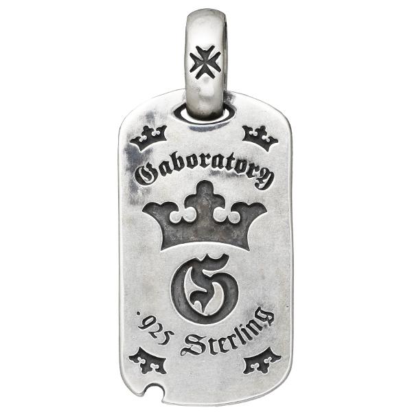 Gaboratory ガボラトリー GABORATORY ペンダント G&クラウンドッグタグ(ボールド)w/H.W.O DT-01 : rifu - 通販 - Yahoo!ショッピング