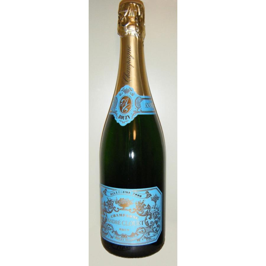 アンドレ クルエ ミレジム 2000 / Andre Clouet Brut Millesime [2000][FR][白泡] : ワインショップCAVE - 通販 - Yahoo!ショッピング