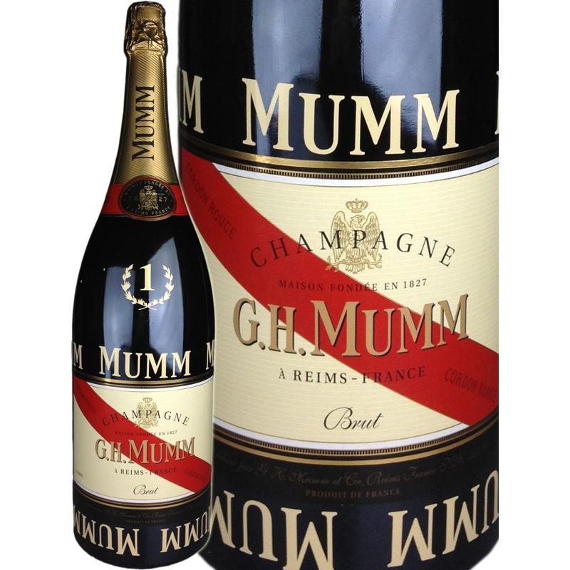 G.H.Mumm Cordon Rouge Brut [NV] F1 【Jeroboam (3L) 木箱入り】 / マム コルドン ルージュ ...