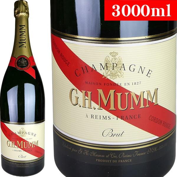 G.H.Mumm Cordon Rouge Brut [NV]【Jeroboam (3L) 木箱入り】 / マム コルドン ルージュ ...