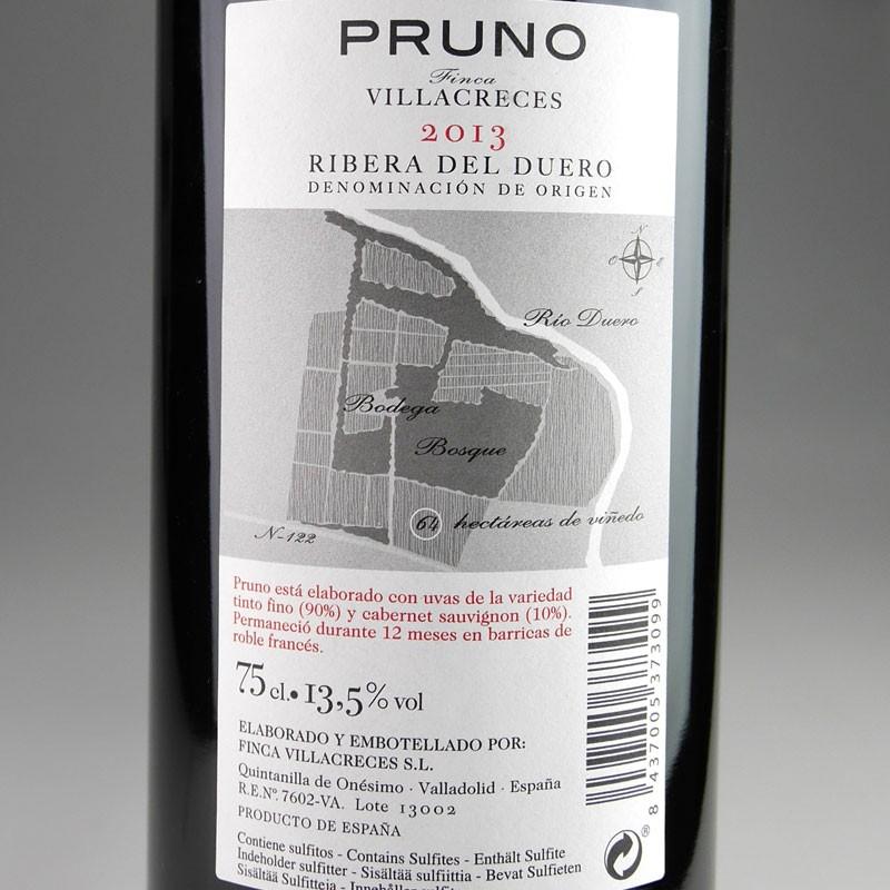 Finca Villacreces Pruno 2013 フィンカ ビリャクレセス プルノ Es Wa93 赤 ワイン