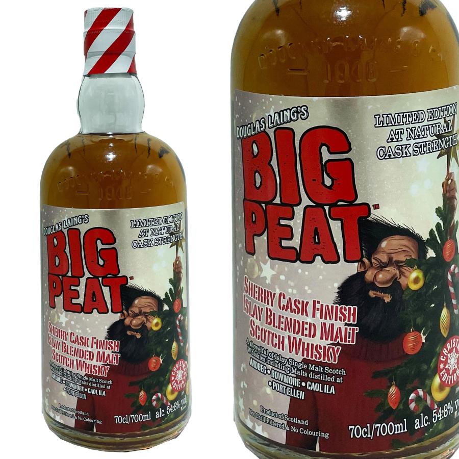 ビッグ ピート クリスマス シェリー フィニッシュ ダグラスレイン ブレンディド モルト / Big Peat Christmas Sherry Finish DL Blended Malt ...