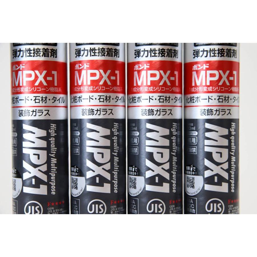 ボンド/コニシ コニシボンド 弾力性接着剤MPX-1ホワイト色 333ml 10本入り 弾力性 壁 天井ボード 接着剤 う2下 : KaNZaBuRo Yahoo!店 - 通販 - Yahoo ...