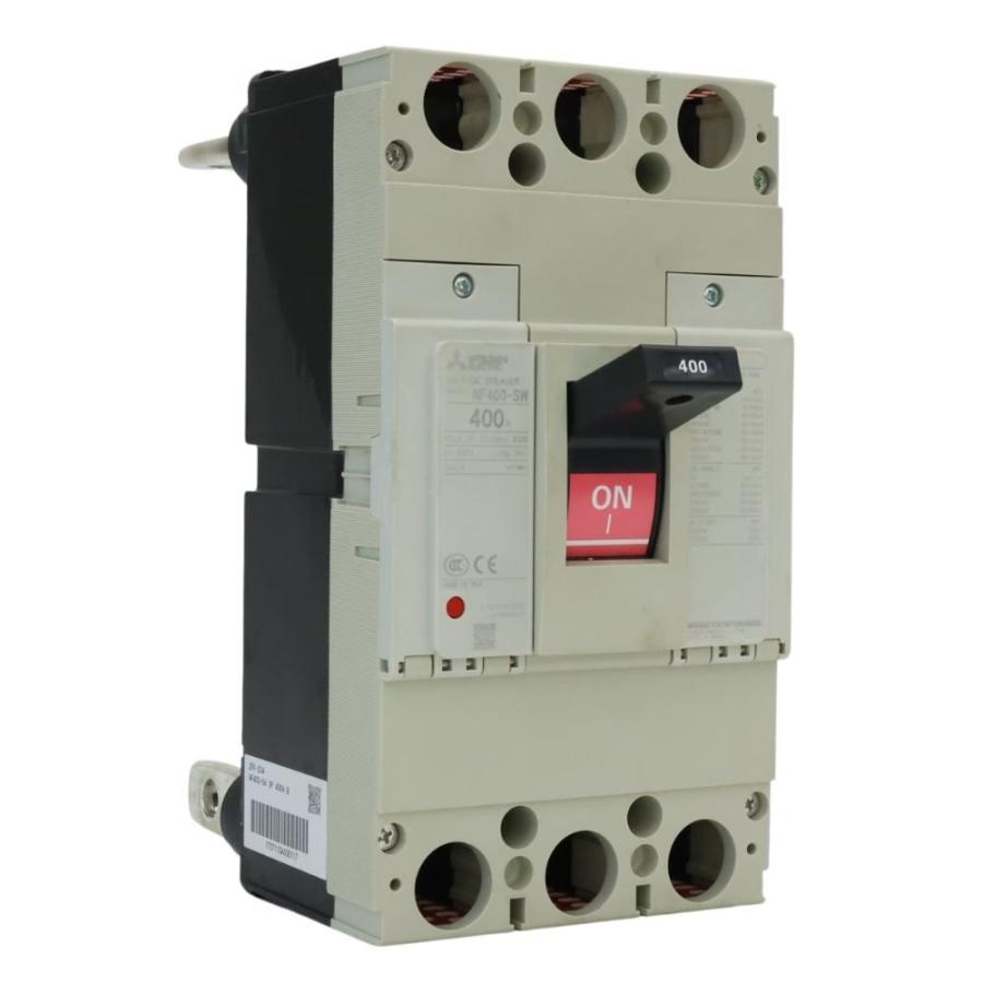 三菱電機 三菱 ノーヒューズ遮断器 NF400-SW 3P 400A 配線用遮断器 北海道・沖縄・離島 配送不可 B2C ...