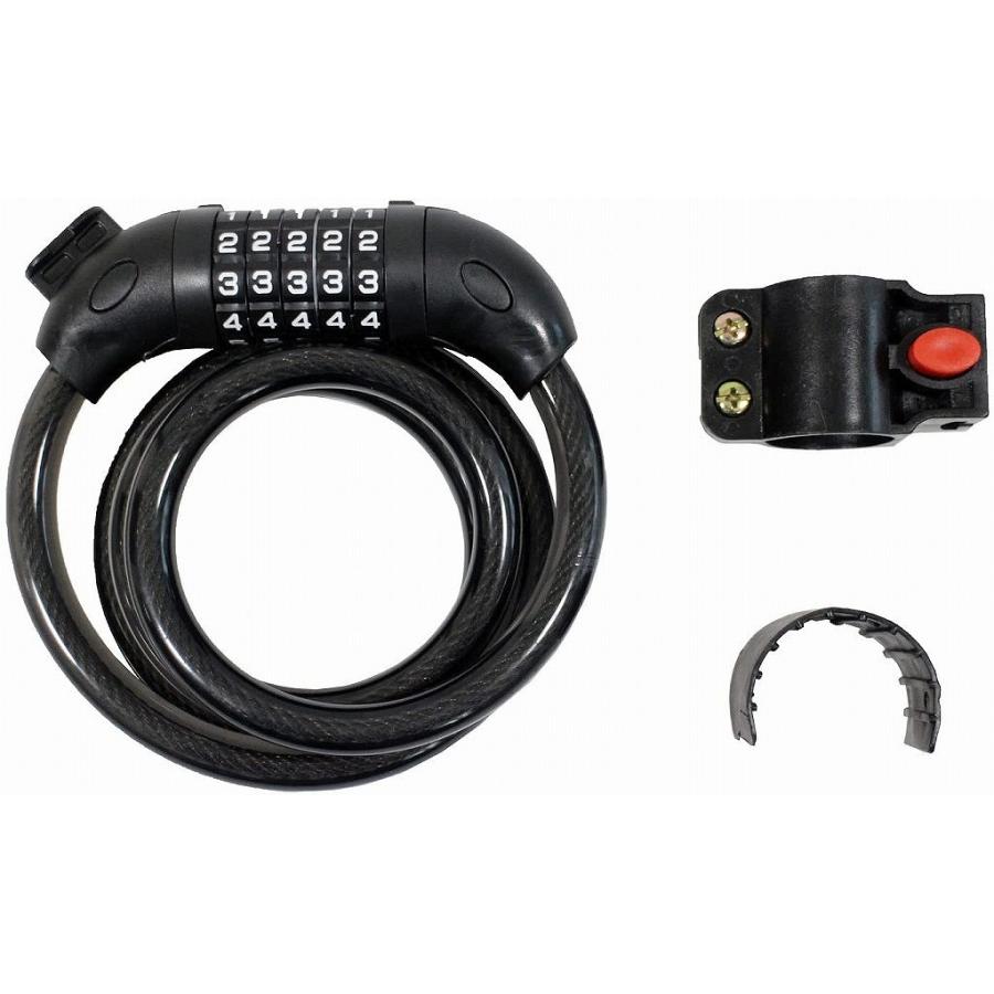 サービス 送料無料 Ouest ウエスト ダイヤル ワイヤー 金属 ロック 自転車 バイク 盗難 防止 5桁 Eウ3 yoshiyuki0804.sub.jp