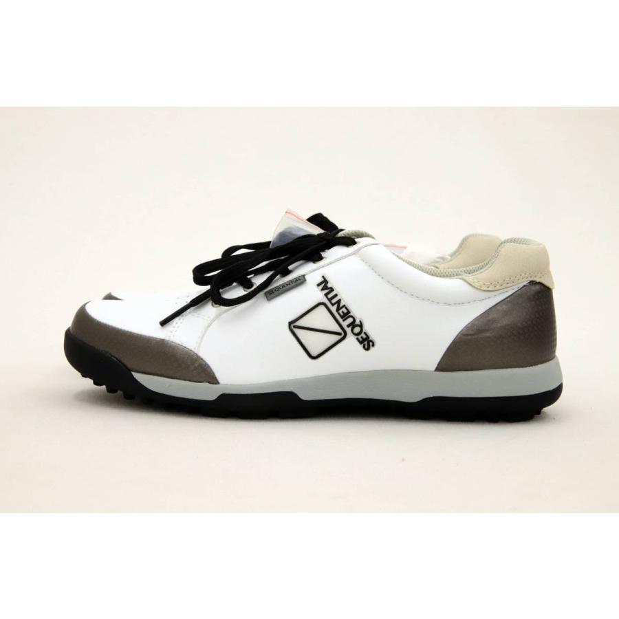 SEQUENTIAL GOLF 展示未使用品 シーケンシャル ホワイト/ブラック 26.5cm(3.5E) J1C : KaNZaBuRo Yahoo!店 - 通販 - Yahoo!ショッピング