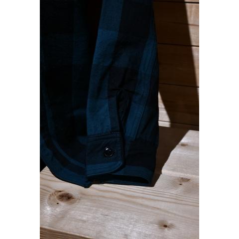 コリンボ Colimbo ネルシャツ "Mountain Chief Flannel Shirt" ZY-0312 Col:GY,Green ...