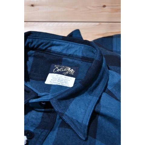 コリンボ Colimbo ネルシャツ "Mountain Chief Flannel Shirt" ZY-0312 Col:GY,Green ...