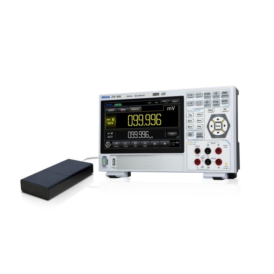 RIGOL デジタル・マルチメータ DM858E 5.5桁分解能 80 rdgs/s最高測定速度 0.06%DCV確度（1年） USB、LANインターフェース :dm858e:RIGOL ...