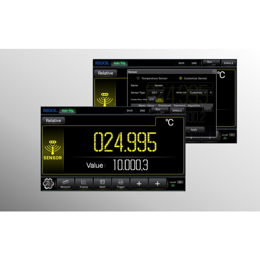 RIGOL デジタル・マルチメータ DM858E 5.5桁分解能 80 rdgs/s最高測定速度 0.06%DCV確度（1年） USB、LANインターフェース :dm858e:RIGOL ...