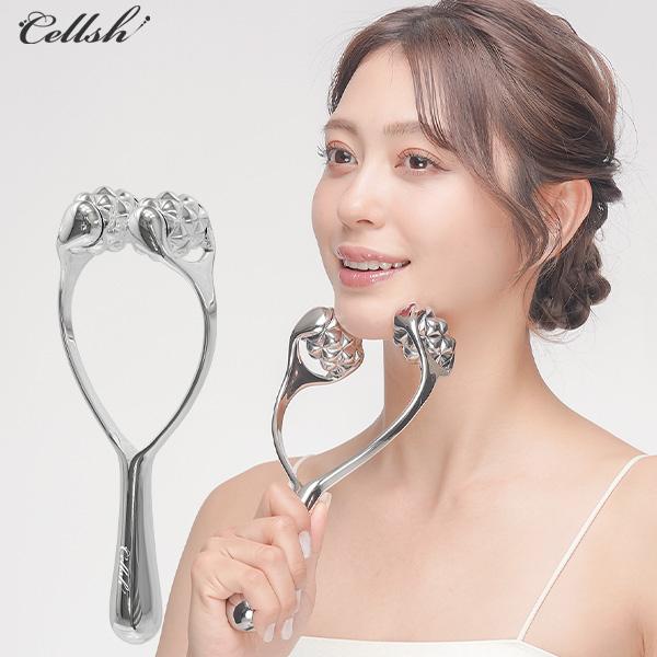 Cellsh セルシュ ウェーブ ほほあごローラー フェイスローラー フェイスライン 顔 タッピング フェイスケア 頬 顎 ローラー 美顔ローラー RSL発送 rlt sdf : りかの良品 ...