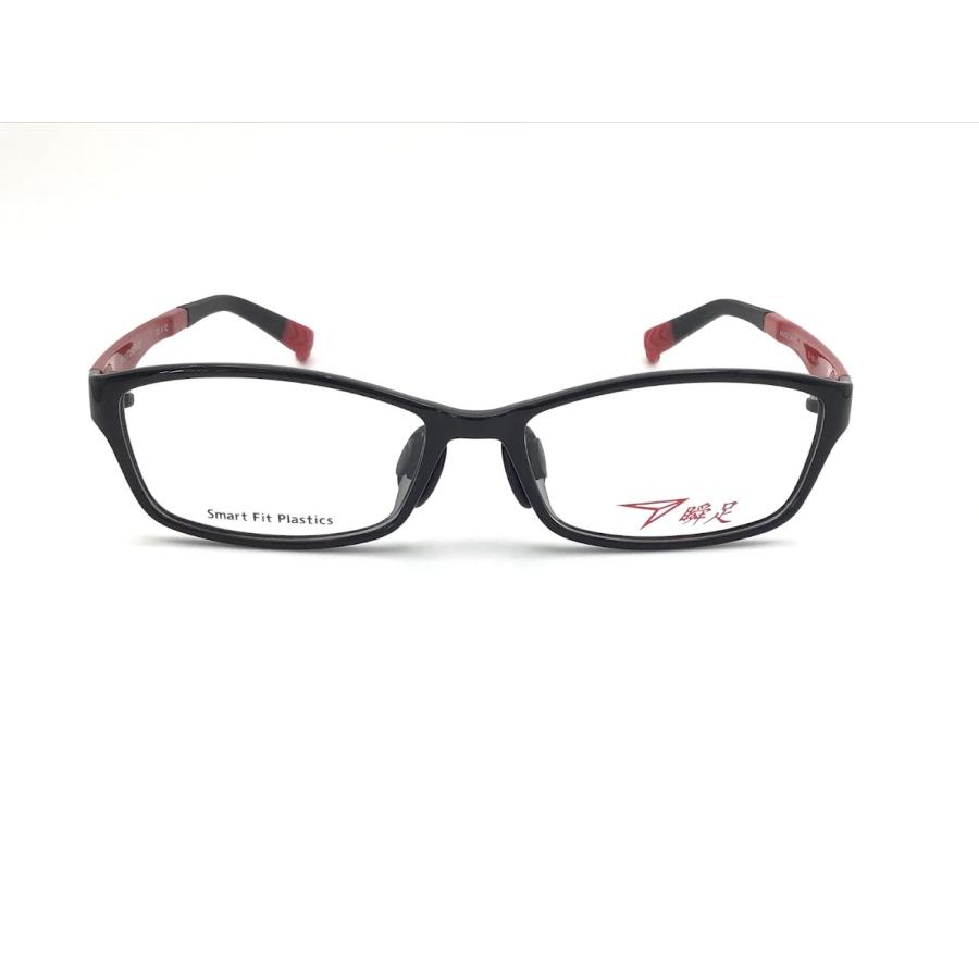 瞬足 SYUNSOKU シュンソク SY-1027 4 ブラック／レッドブラックグラデ・レッド ジュニア 子供用 メガネフレーム : メガネの ...