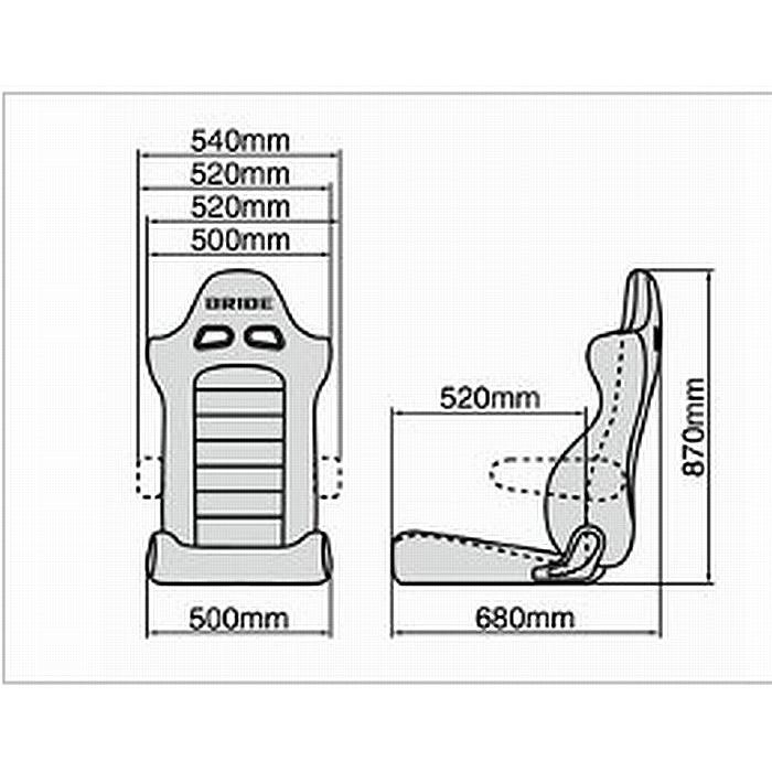 BRIDE（ブリッド） BRIDE ERGOSTER ブリッドエルゴスターシート [シートヒーター無]1脚 カラー選択必要※受注生産品※他商品 ...