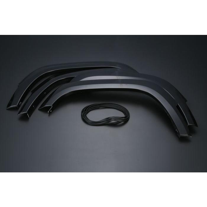 JB64ジムニー用スタイリッシュオーバーフェンダーFRP製 黒 JB64ジムニー用スタイリッシュオーバーフェンダーFRP製 黒