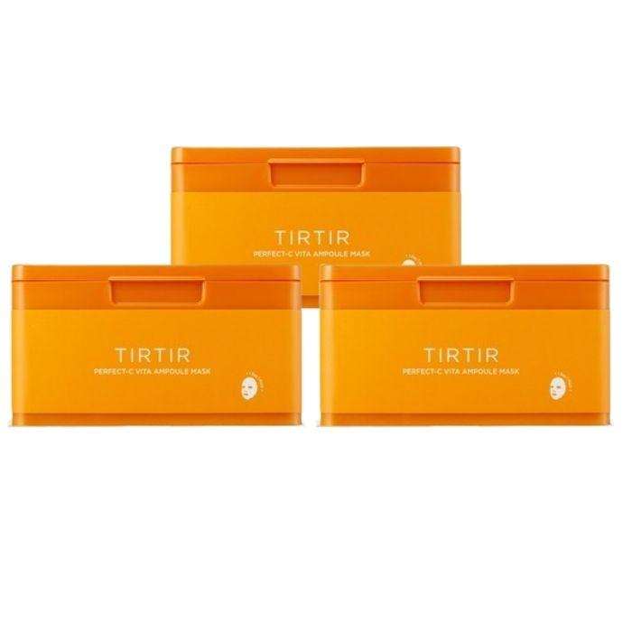 【3個セット】TIRTIR PERFECT-C VITA AMPOULE MASK ティルティル パーフェクトシービタアンプルマスク(30枚入り) : TENGuuuU STORE - 通販 ...