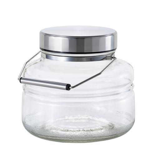 アデリア(ADERIA) MCコンテナー2L 日本製 化粧箱入り 梅酒瓶 保存容器 梅瓶 保存瓶 米びつ ステンレスキャップ ガラス瓶 ガラス : LIKE.SHOP - 通販 - Yahoo ...