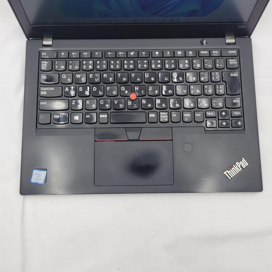 ThinkPad X ★外観キズあり★ Lenovo X280 [Core i5 8250U 8GB 256GB(NVMe) 12.5インチ ...