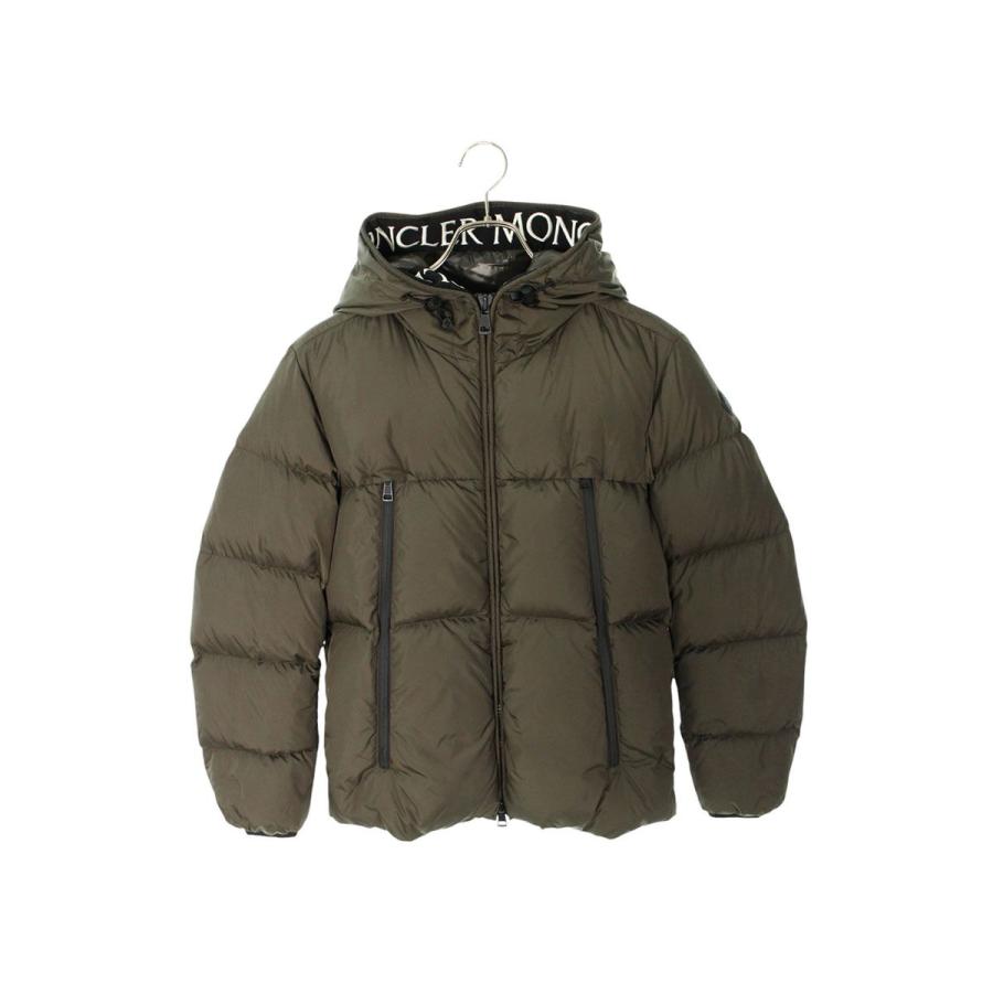 MONCLER モンクレール サイズ:1 MONTCLA モンクラー フードロゴ刺繍ダウンジャケット 中古 SS13 : RINKAN ...