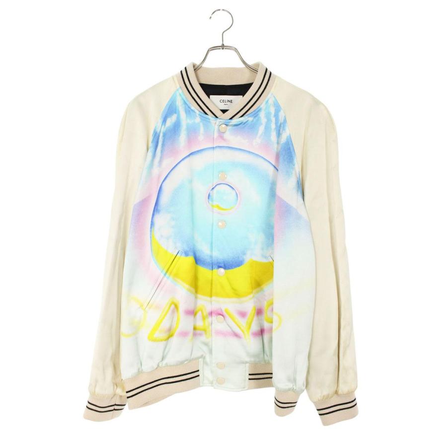 CELINE セリーヌ ブルゾン サイズ:54 2V28H353Q アーティストプリントテディジャケットブルゾン 中古 SB01 : RINKAN - 通販 - Yahoo!ショッピング