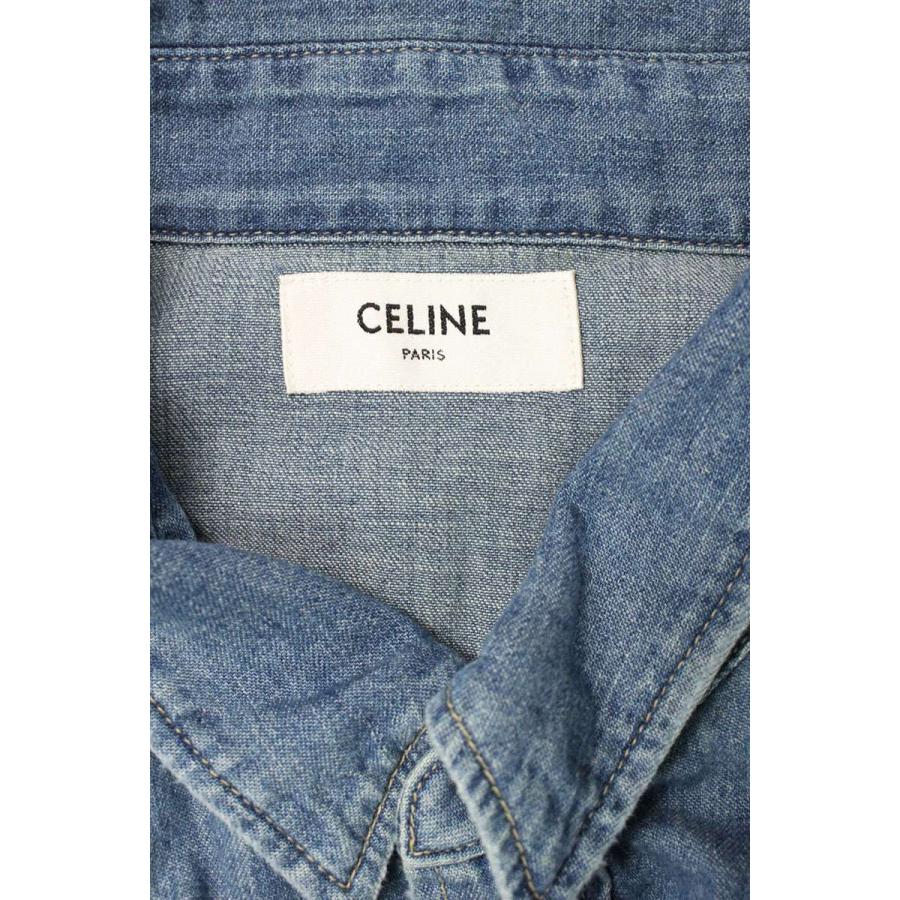 CELINE（セリーヌ） 長袖シャツ サイズ:XL 2T217362M ウエスタンデニム