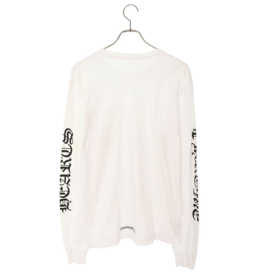 CHROME HEARTS クロムハーツ 長袖カットソー サイズ:L CH L S 1 ネックロゴプリント長袖カットソー 中古 SS13 : RINKAN - 通販 - Yahoo!ショッピング