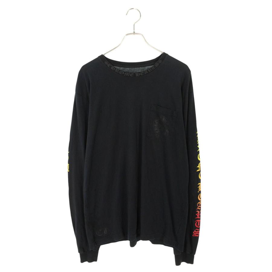 CHROME HEARTS クロムハーツ サイズ:XL CH L S 1 ネックロゴホースシュープリント長袖カットソー 中古 SS13 : RINKAN - 通販 - Yahoo!ショッピング