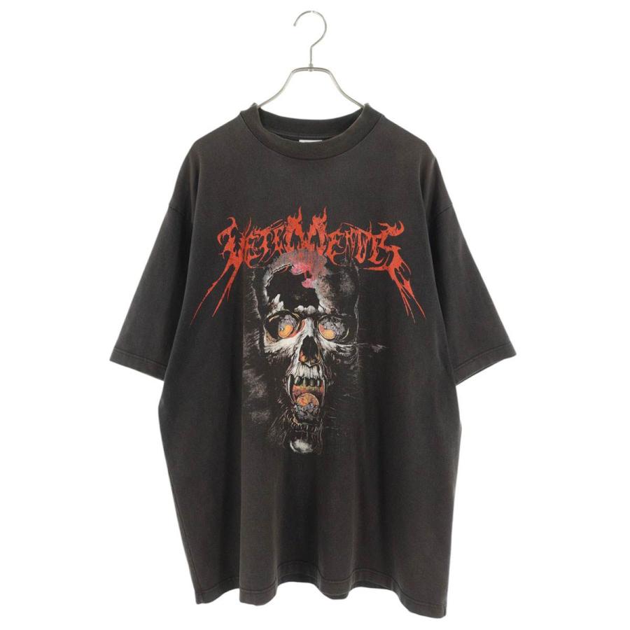 VETEMENTS ヴェトモン サイズ:S MAH18TR34 オーバーサイズヘビーメタルスカルプリントTシャツ 中古 SS13 : RINKAN - 通販 - Yahoo!ショッピング