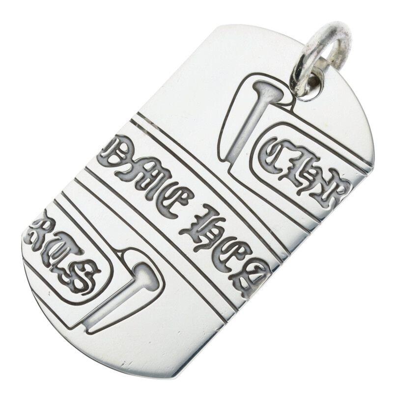 CHROME HEARTS クロムハーツ ネックレストップ D TAG LRG LTD CHROME HEARTS クロムハーツ ネックレストップ D TAG LRG LTD