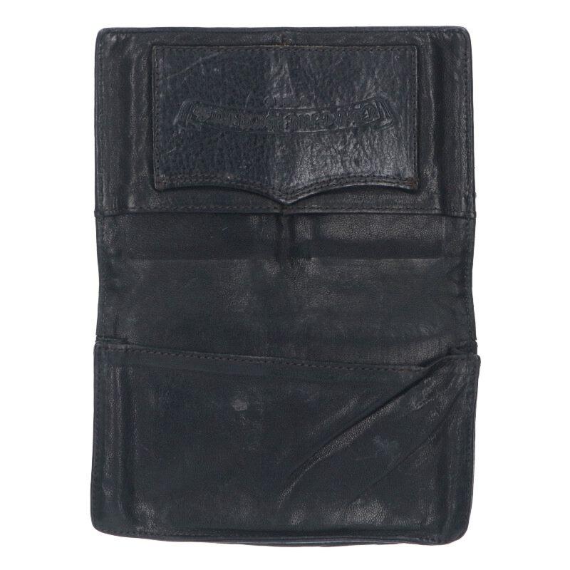 クロムハーツ スクロールラベルカードケース 中古 SS07
