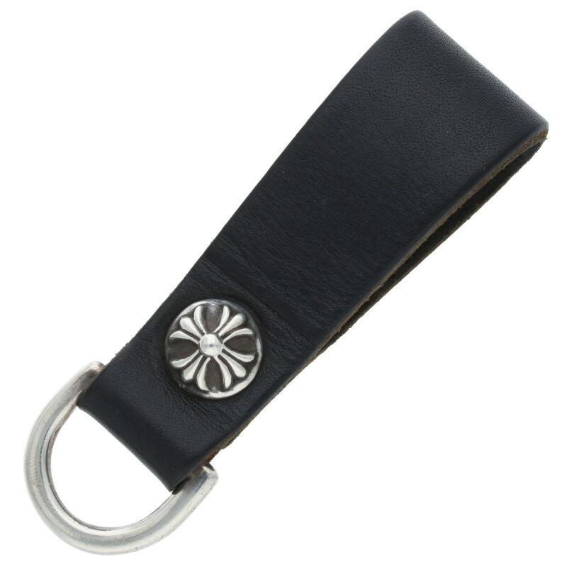 CHROME HEARTS クロムハーツ BELT LOOP D RING Dカンクロスボールボタンベルトループ 中古 OS06 ...