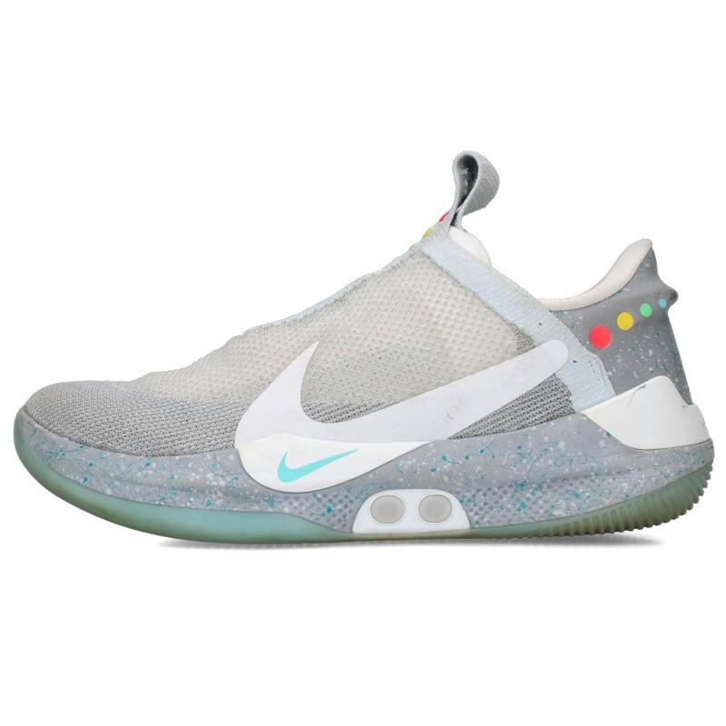 ナイキ スニーカー AO2582-002NIKE ADAPT BB wolf grey/multi-color 29cm アダプトBB ...