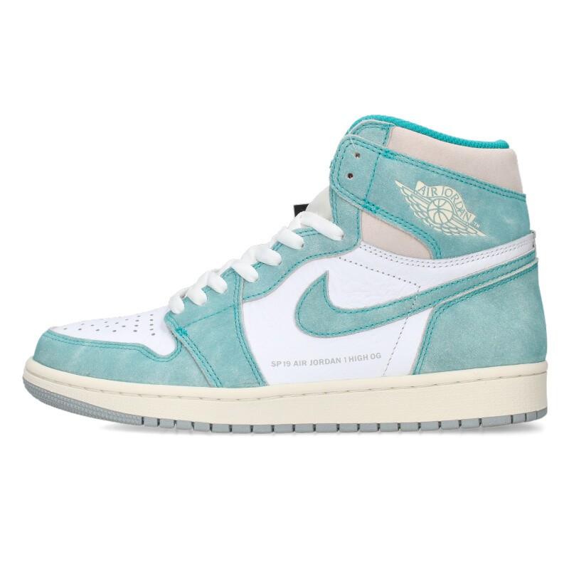 NIKE ナイキ スニーカー AIR JORDAN 1 RETRO HIGH OG TURBO GREEN 555088-311 27cm ...