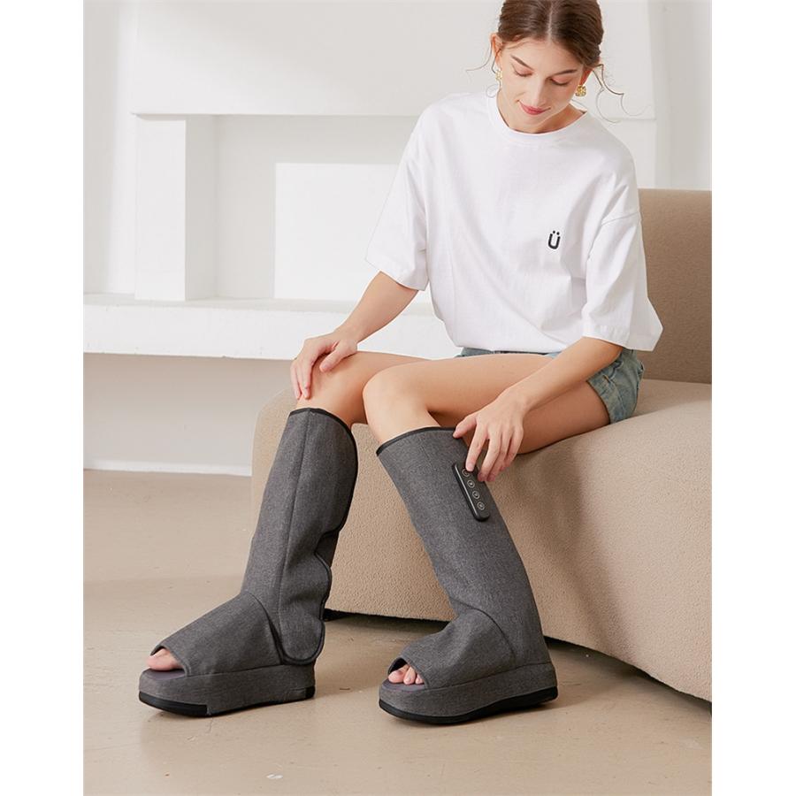 フットマッサージャー マッサージ器 ストレッチブーツ 足 足裏 マッサージ エアー ふくらはぎ レッグマッサージャー スッキリブーツ ブーツ型 ストレス解消 美脚 : Rinka store ...