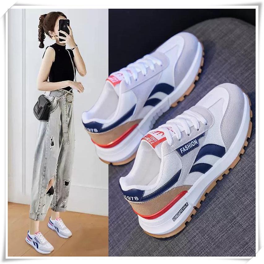 レディース スニーカー シューズ 靴 ランニングシューズ ウォーキングシューズ 黒 フィットネスシューズ 軽量 トレーニングシューズ ウォーキング 運動靴 : Rinka store - 通販 ...