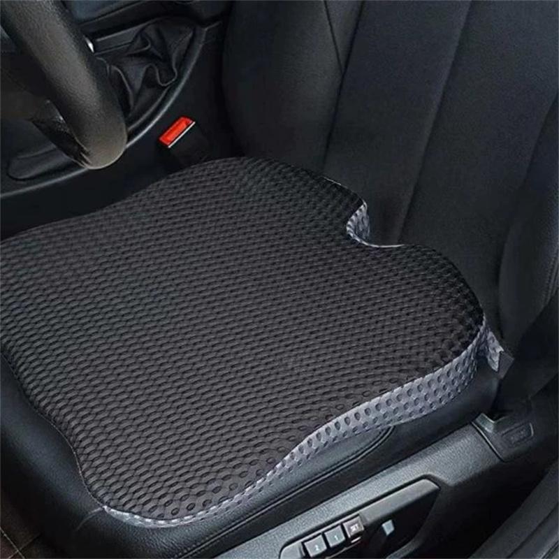 車 シートクッション 腰 お尻にサポート 腰痛・疲れ軽減 座布団 運転席 座席 高密度 高耐久 低反発 クッショ ン 4Dメッシュ 車用クッション : Rinka store - 通販 ...
