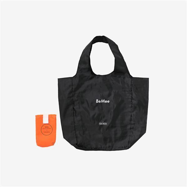 BeMee(ビーミー) ユニセックス 折りたたみ エコバッグ Sサイズ ブラック :ds-2330490:綺麗&かわいい 凛神戸・りんこうべ ...