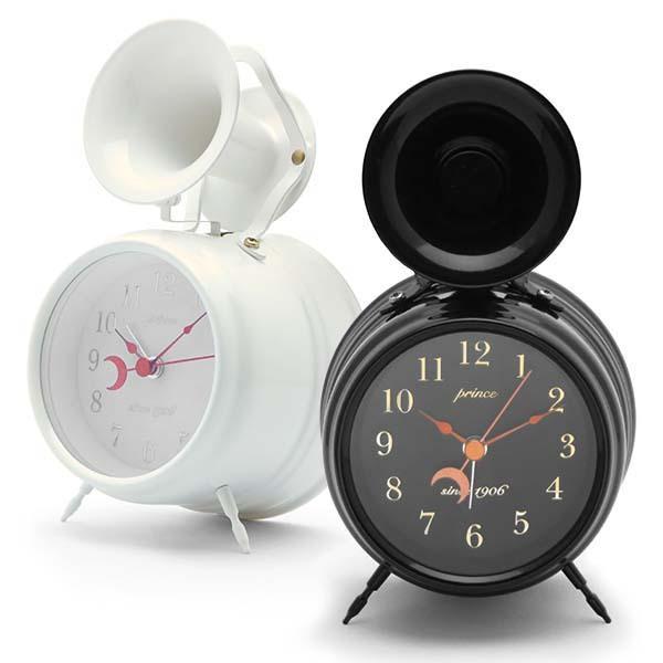 Prince 【プリンス】Bugle Clock ビューグル クロック ラッパ型 卓上目覚まし時計 : RINKY DINK Yahoo!店 ...