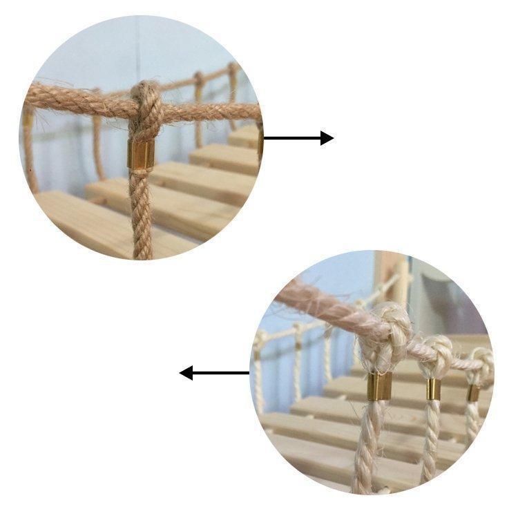 猫 壁掛け つり橋 おもちゃ に飾りを付けるキャットウォーク DIY おしゃれ ステップ 吊り橋 ペット家具 1m/1.2m/1.4m : Rin-Rin - 通販 - Yahoo!ショッピング