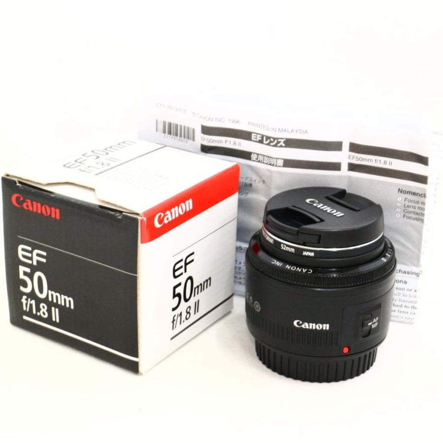 CANON EF50mm F1.8 II キャノン k1102 : りんすまいる - 通販 - Yahoo!ショッピング
