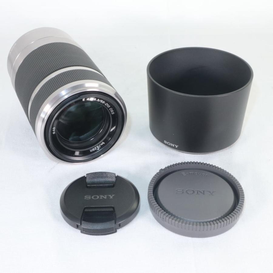 SONY E 55-210mm F4.5-6.3 OSS SEL55210 シルバー ソニー k1532-3 : りんすまいる - 通販 - Yahoo!ショッピング