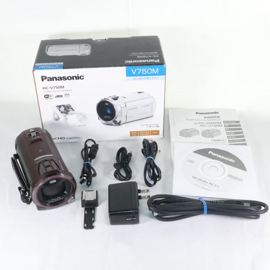 Panasonic HC-V750M ブラウン パナソニック k1756 : りんすまいる - 通販 - Yahoo!ショッピング